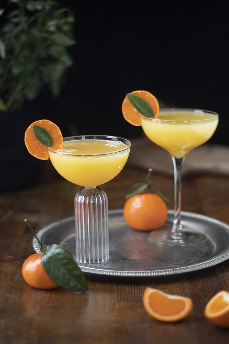 Mandarin Ginger Gin Sour - Moody Mixologist