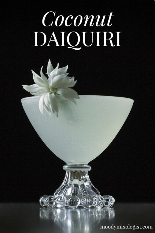 Coconut Daiquiri - Moody Mixologist