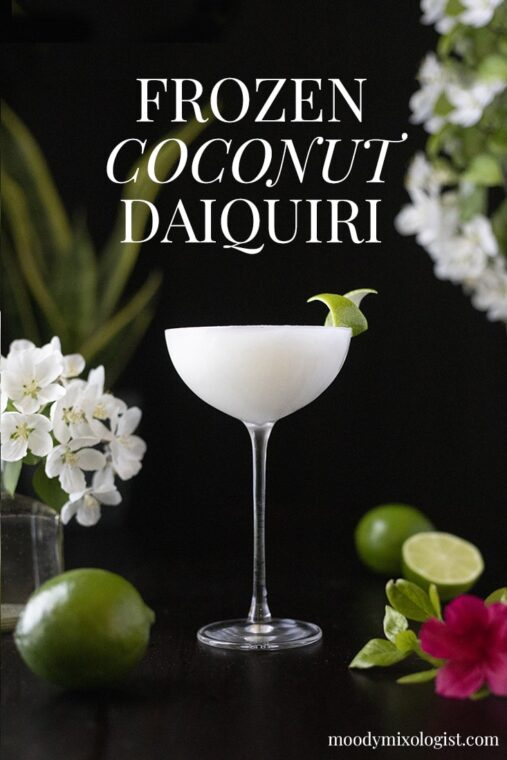 Coconut Daiquiri - Moody Mixologist