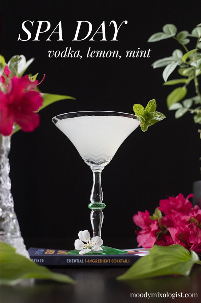 Spa Day - a Vodka Cocktail with Lemon and Mint - Moody Mixologist