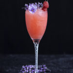 Raspberry Basil Blossom Gin Smash - Moody Mixologist