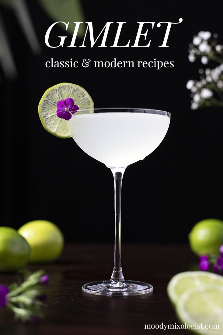The Classic Gimlet - Moody Mixologist