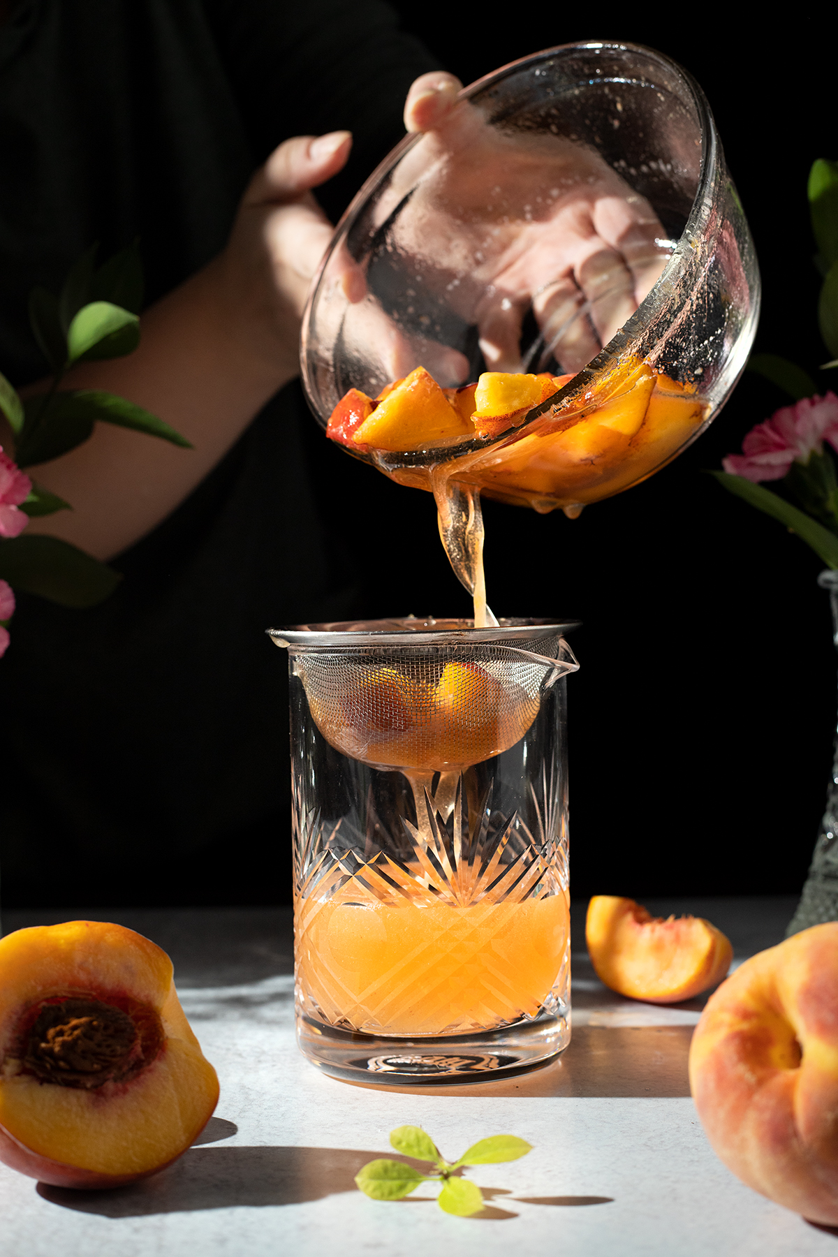 Easy Fresh Peach Syrup Recipe - Moody Mixologist