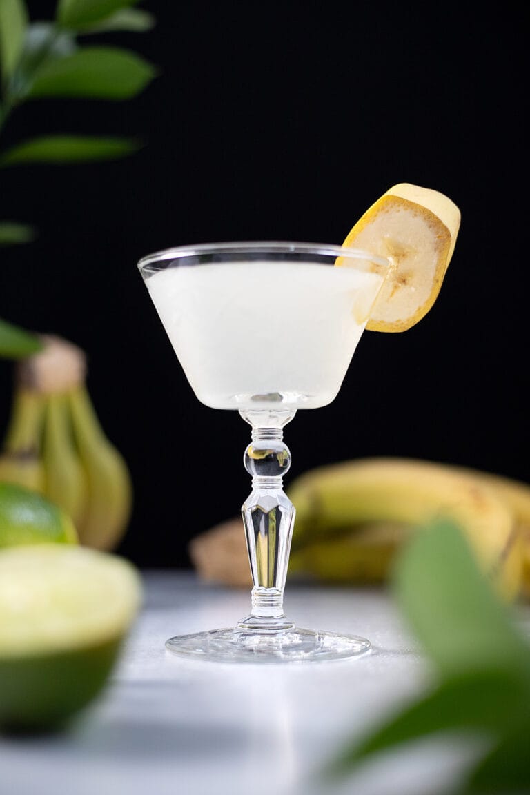 Banana Daiquiri Recipe (with Homemade Banana Syrup) - Moody Mixologist