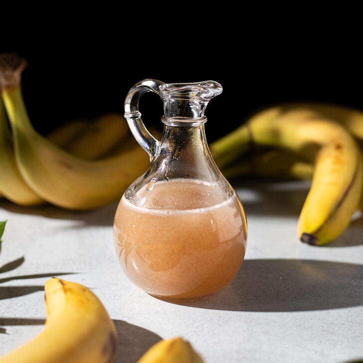 Fresh Banana Syrup Recipe (No Cooking) - Moody Mixologist
