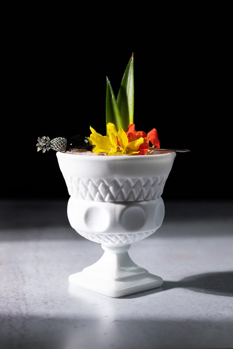 Shark's Tooth Easy Tiki Cocktail - Moody Mixologist