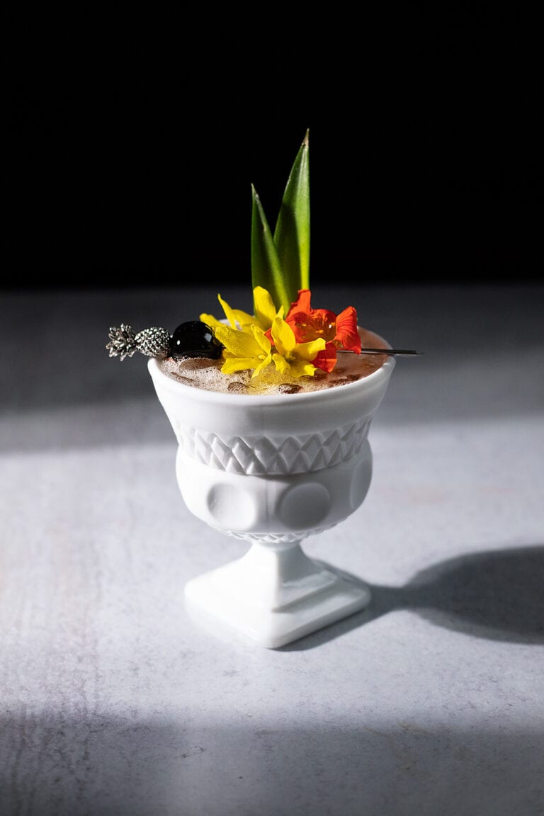 Shark's Tooth Easy Tiki Cocktail - Moody Mixologist