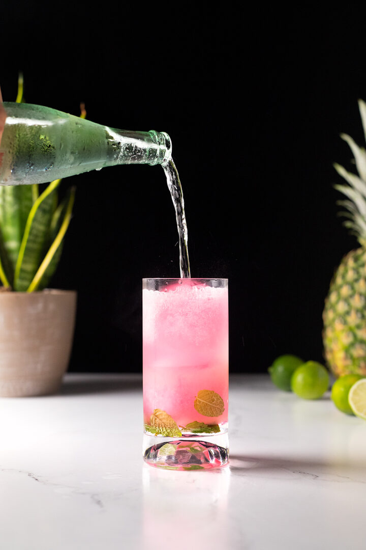 Pink Coconut Mojito - Moody Mixologist