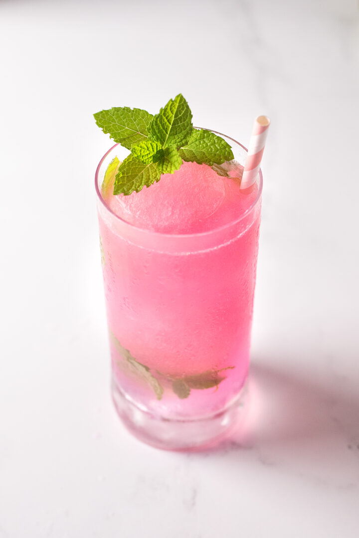Pink Coconut Mojito - Moody Mixologist