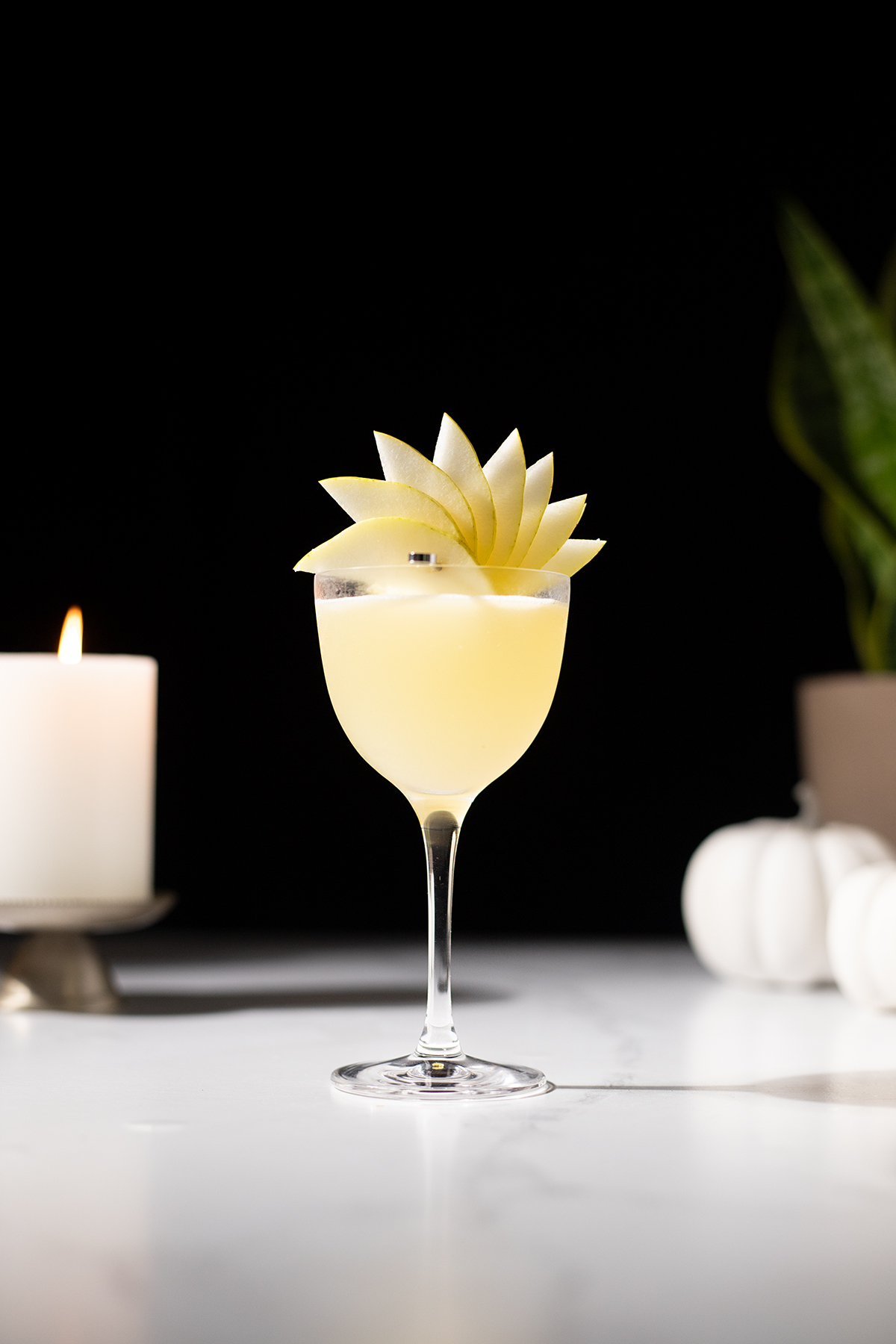 Pear Ginger Pisco Sour - Moody Mixologist