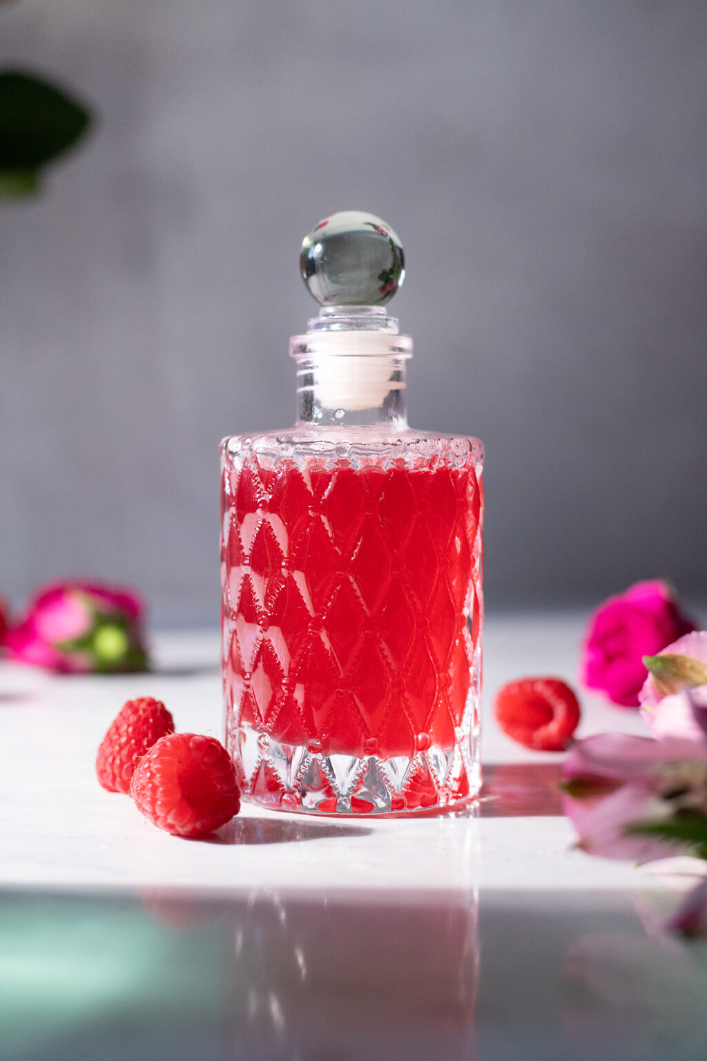 Raspberry Rose Floradora - Moody Mixologist