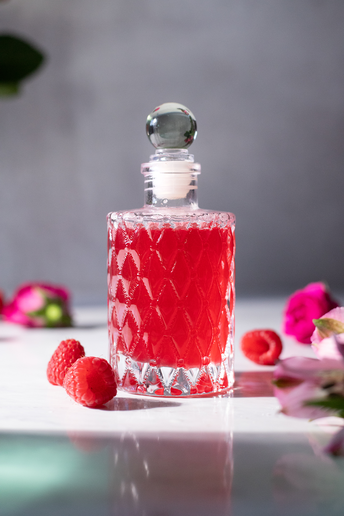 Raspberry Rose Floradora - Moody Mixologist