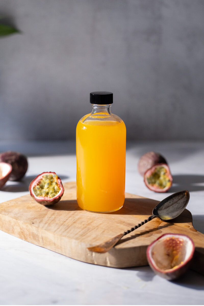 Passion Fruit Simple Syrup Recipe - Moody Mixologist