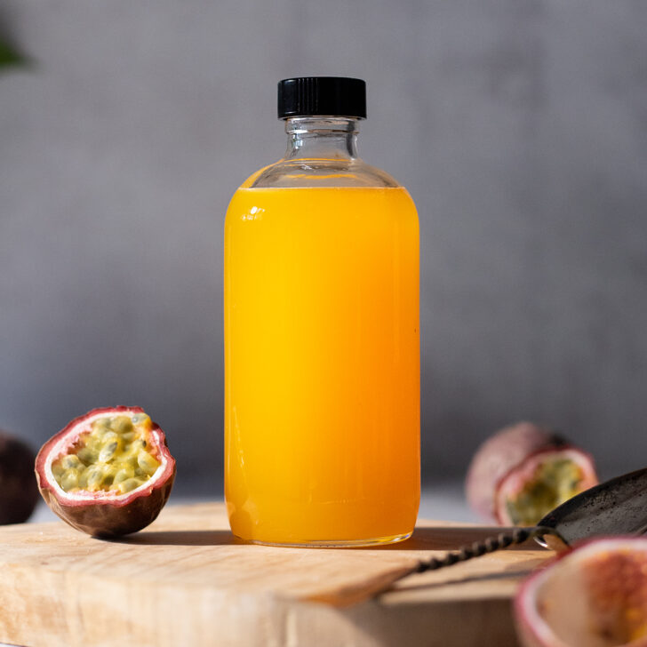 Passion Fruit Simple Syrup Recipe - Moody Mixologist