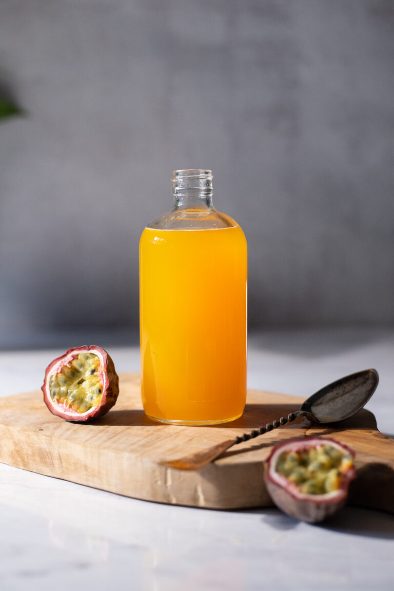Passion Fruit Simple Syrup Recipe - Moody Mixologist