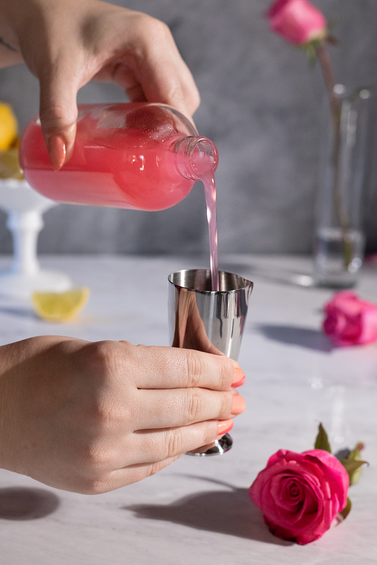 Rose Simple Syrup Recipe (For Drinks) - Moody Mixologist