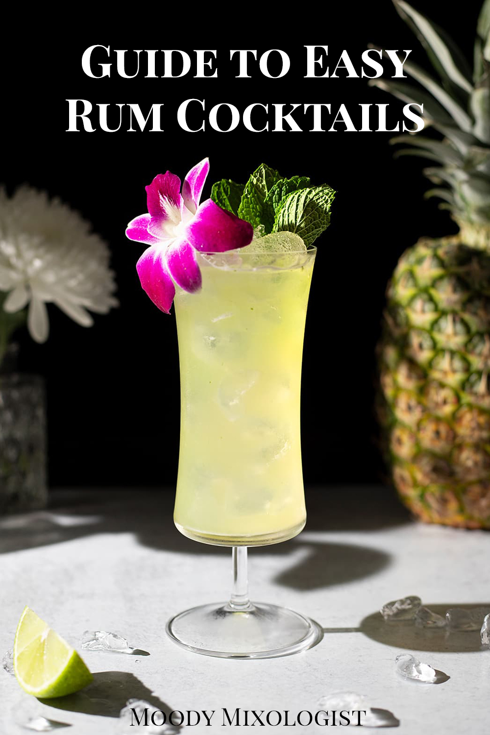 Guide to Easy Rum Mixed Drinks - Moody Mixologist