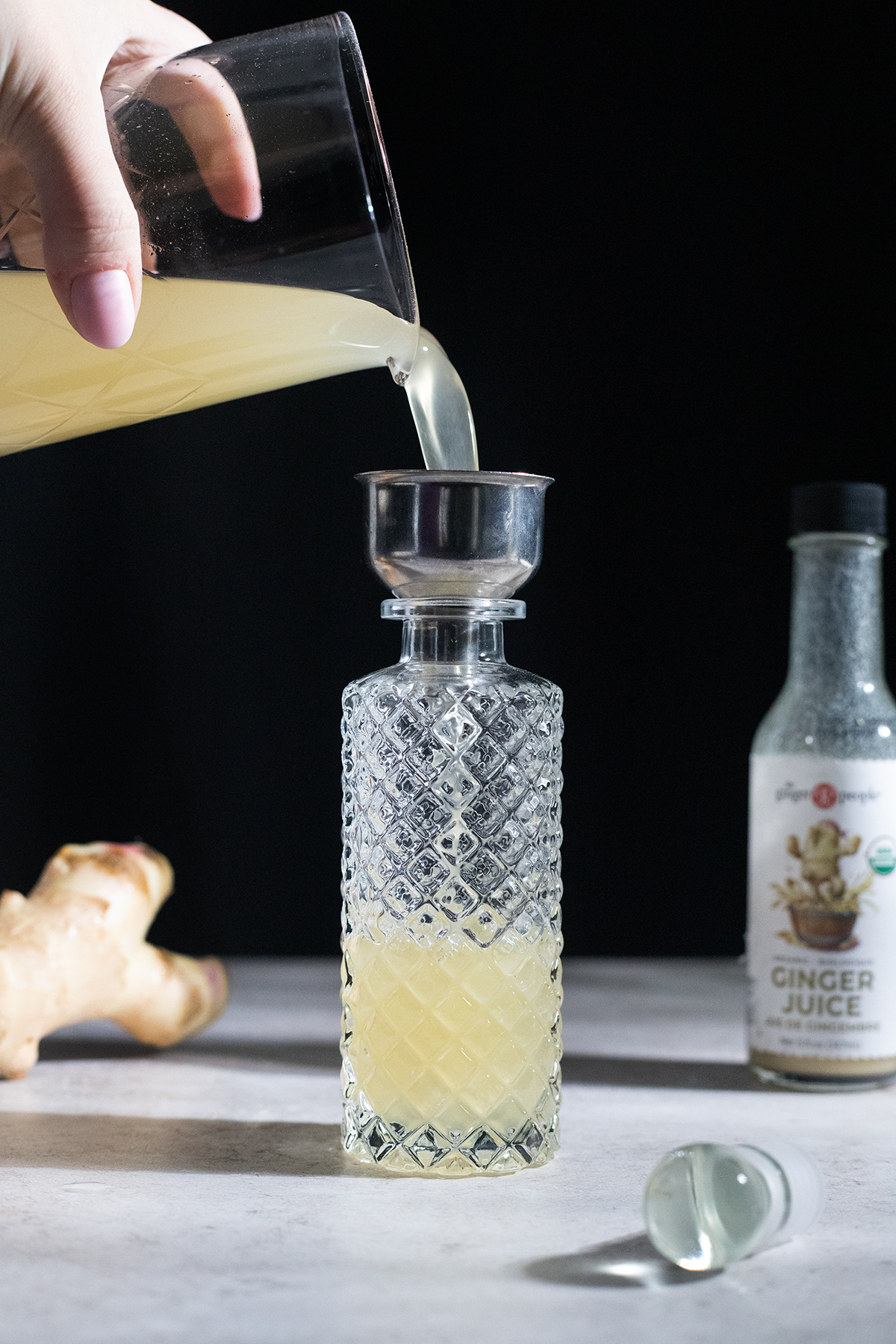 Ginger Simple Syrup Recipe for Cocktails and Mocktails - Moody Mixologist