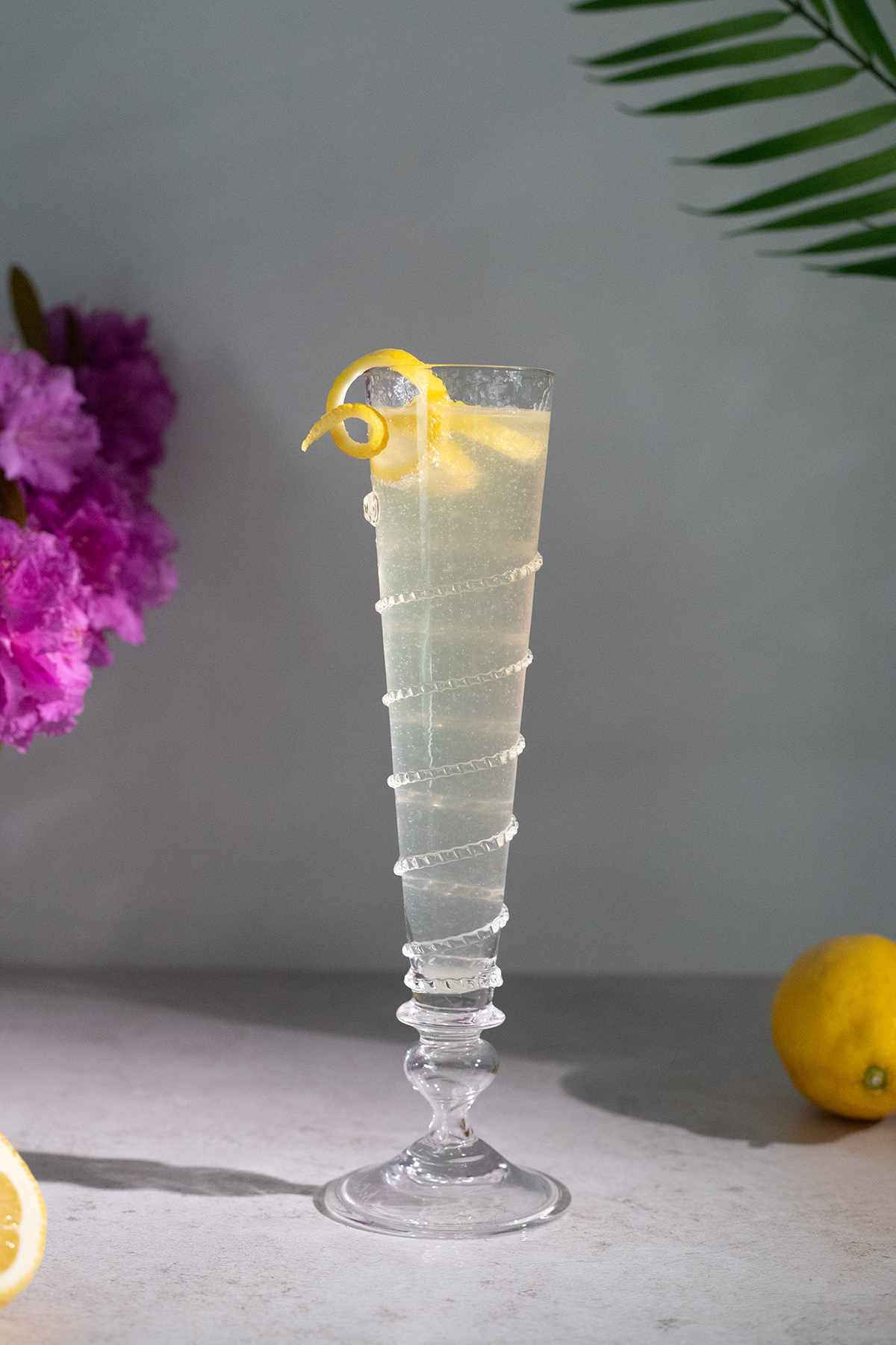 Classic French 75 (Gin and Champagne Cocktail) - Moody Mixologist