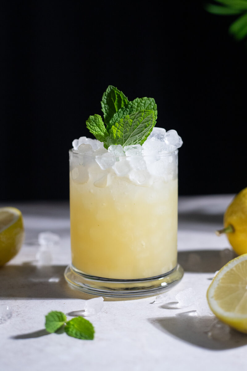 Whiskey Ginger Smash Recipe - Moody Mixologist