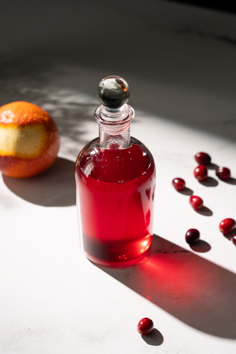 Cranberry Simple Syrup Recipe - Moody Mixologist