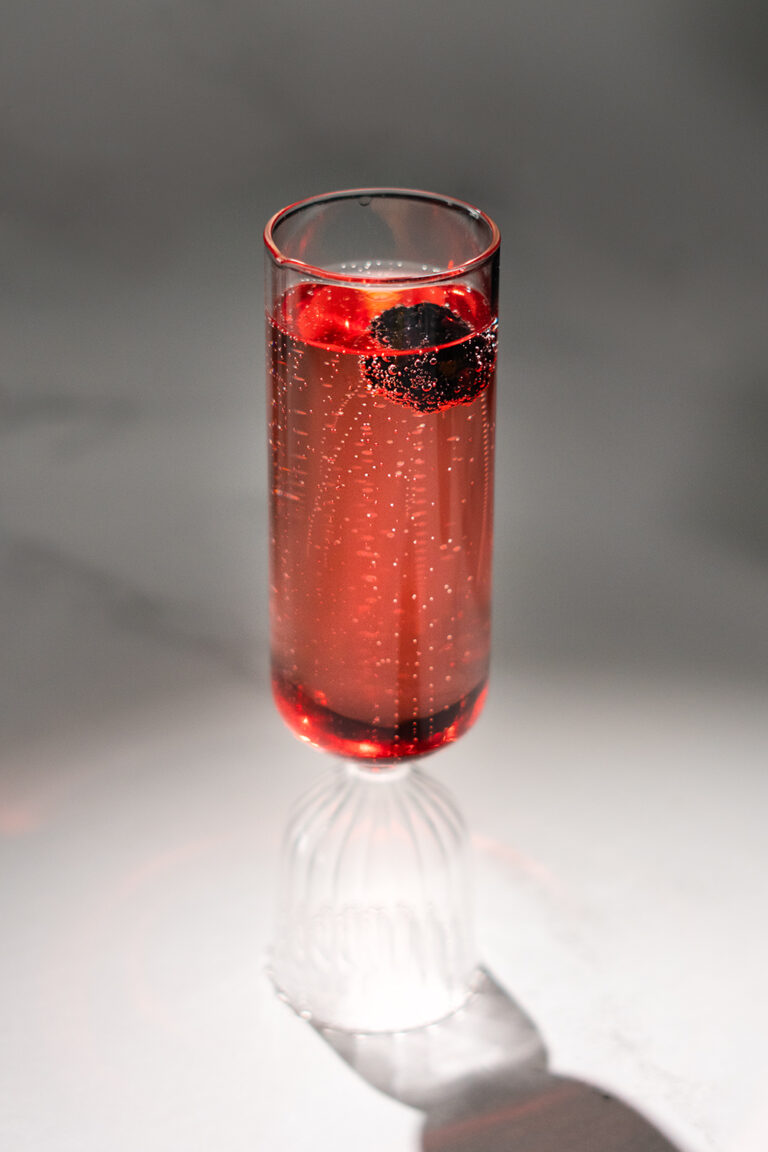 Kir Royale Champagne Cocktail Recipe - Moody Mixologist