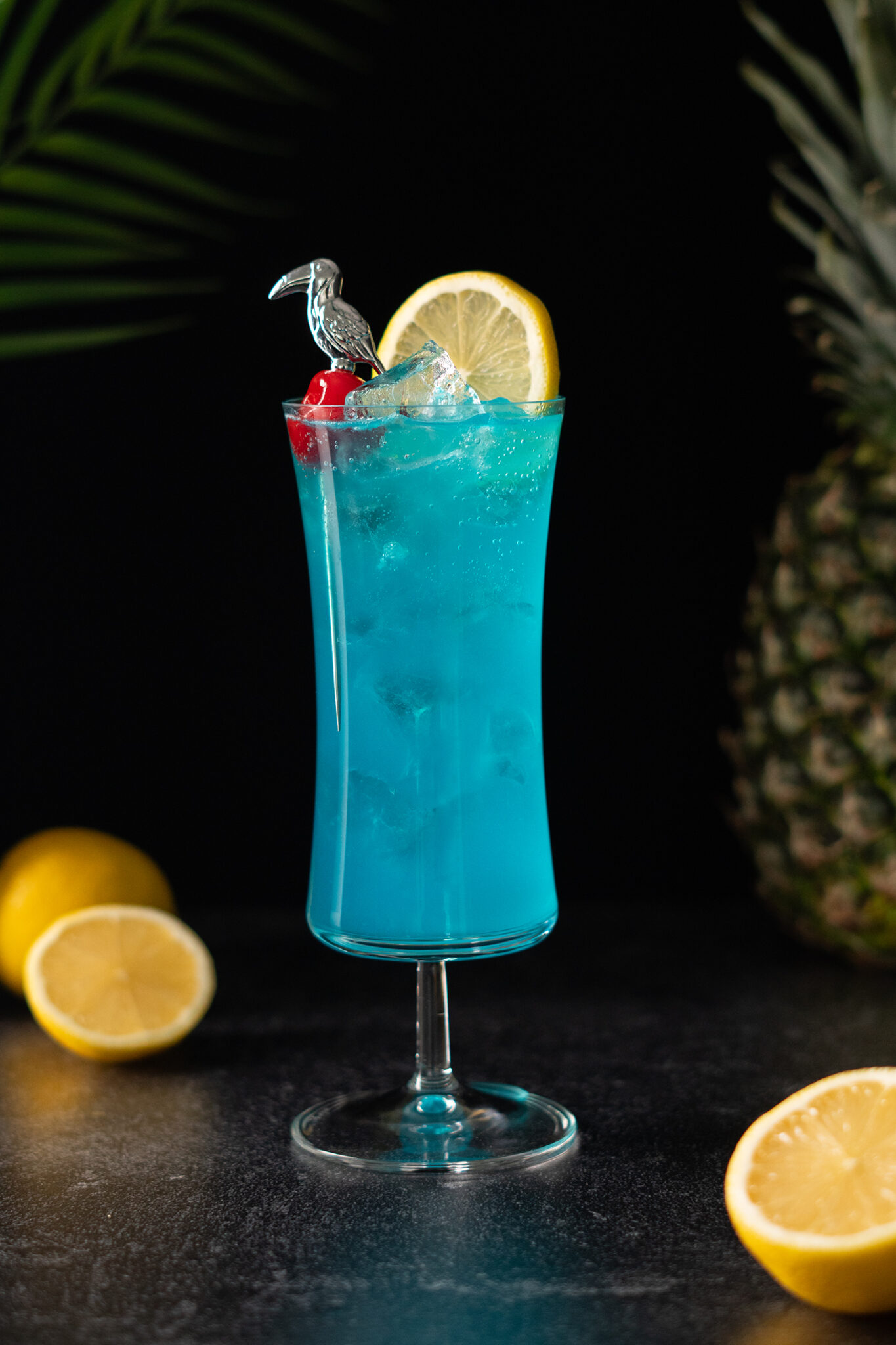 Blue Lagoon Mocktail Recipe - Moody Mixologist