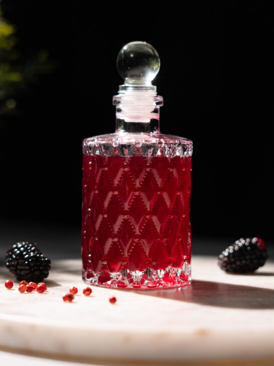 Blackberry Pink Peppercorn Gin Sour - Moody Mixologist