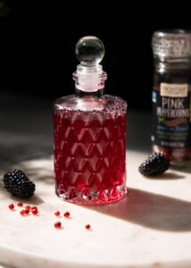 Blackberry Pink Peppercorn Gin Sour - Moody Mixologist