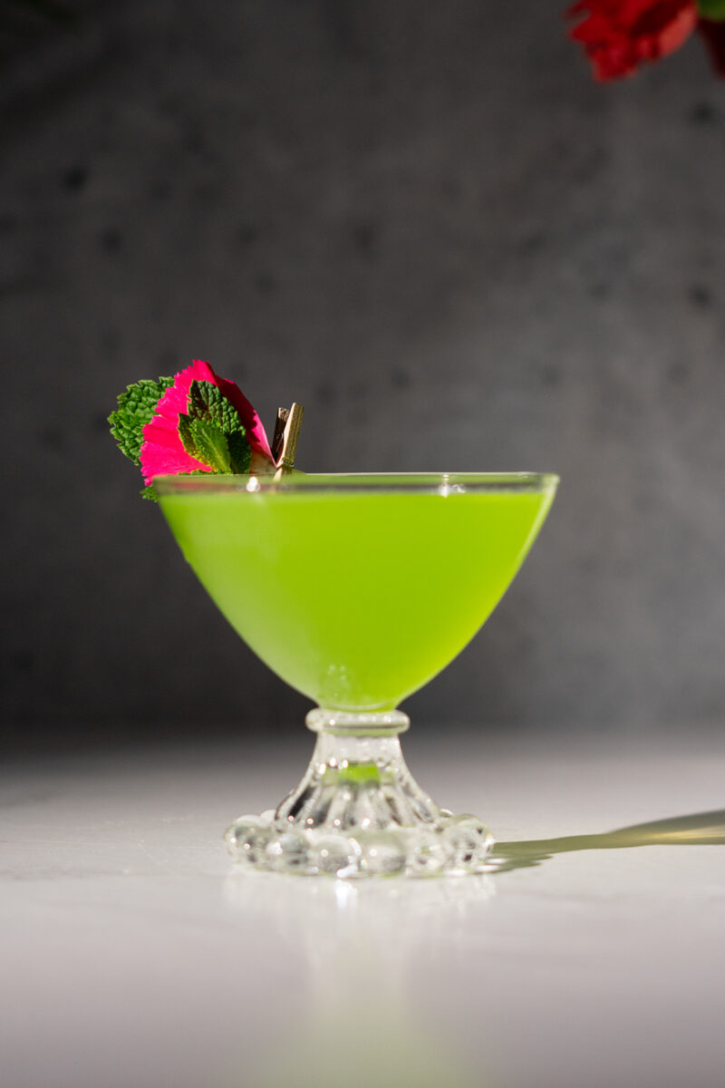 Midori Southside (Gin, Melon and Mint Cocktail) - Moody Mixologist