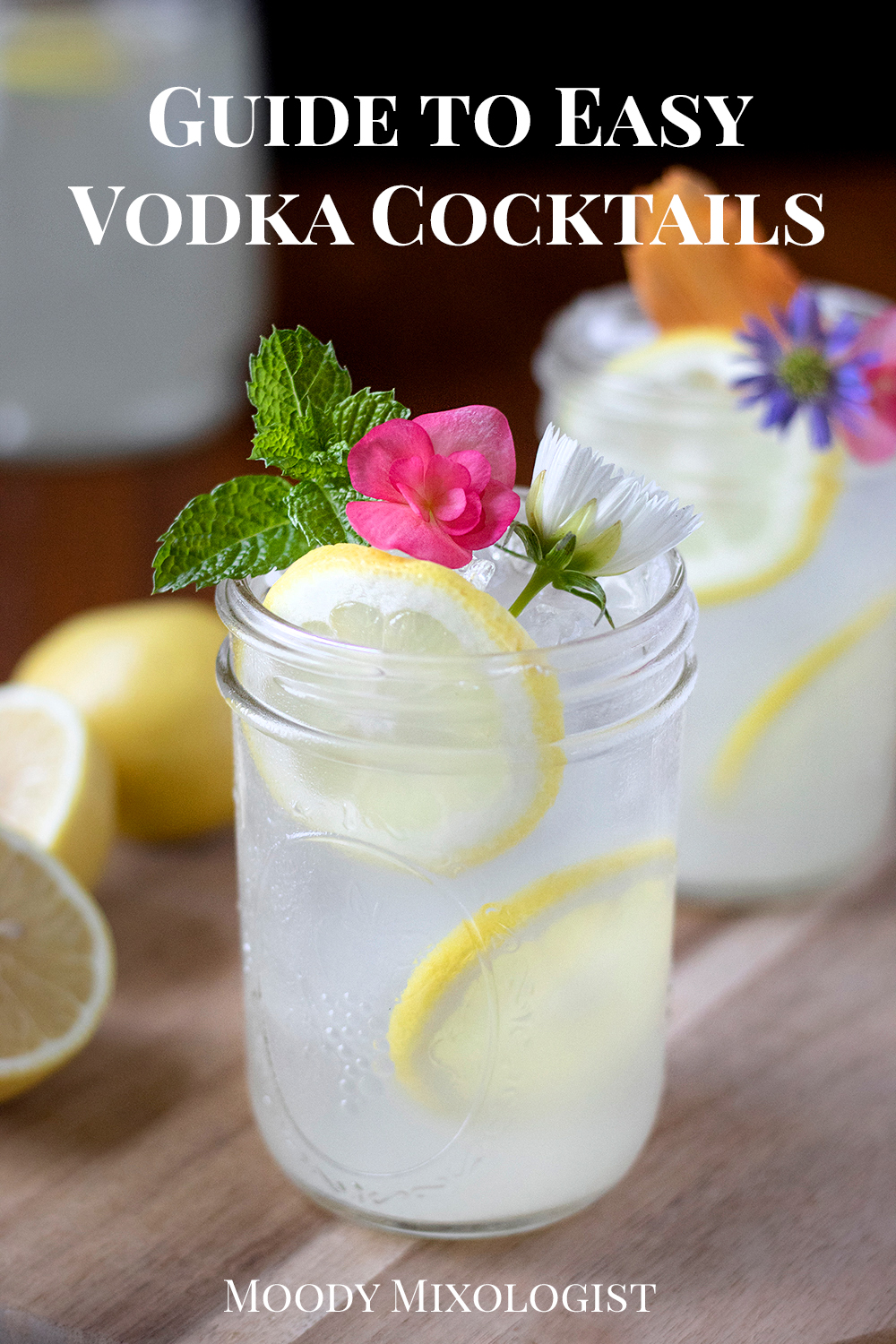 Easy Lemon Vodka Cocktail Recipe (3 Ingredients) - Moody Mixologist